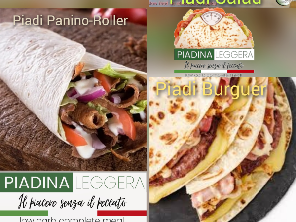 Piadina Leggera, take away comidas de Italia para llevar, 150 ...